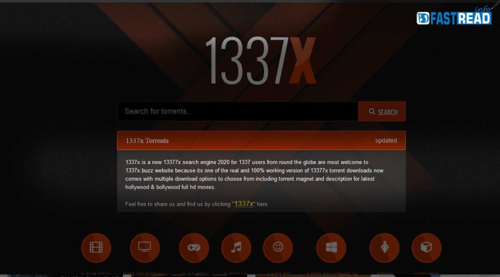 1337x 2023 - Torrent for Movies, Web Series and more link - FastRead Info