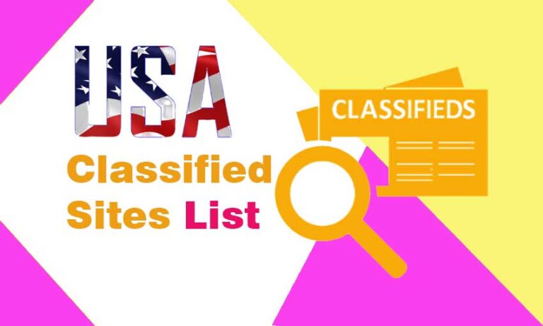 Top 100+ Free USA Classified Sites List (High PR) 2023 - FastRead Info